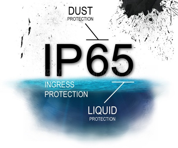 Tất tần tật về "IP65 là gì? ip65 có chống nước không?